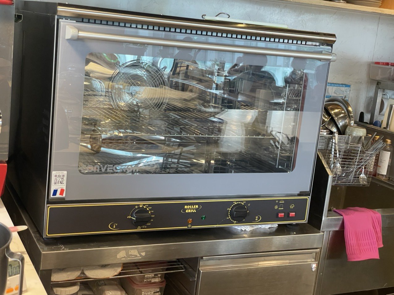 Lò nướng đối lưu Roller grill Fc110e - Thietbibepauviet